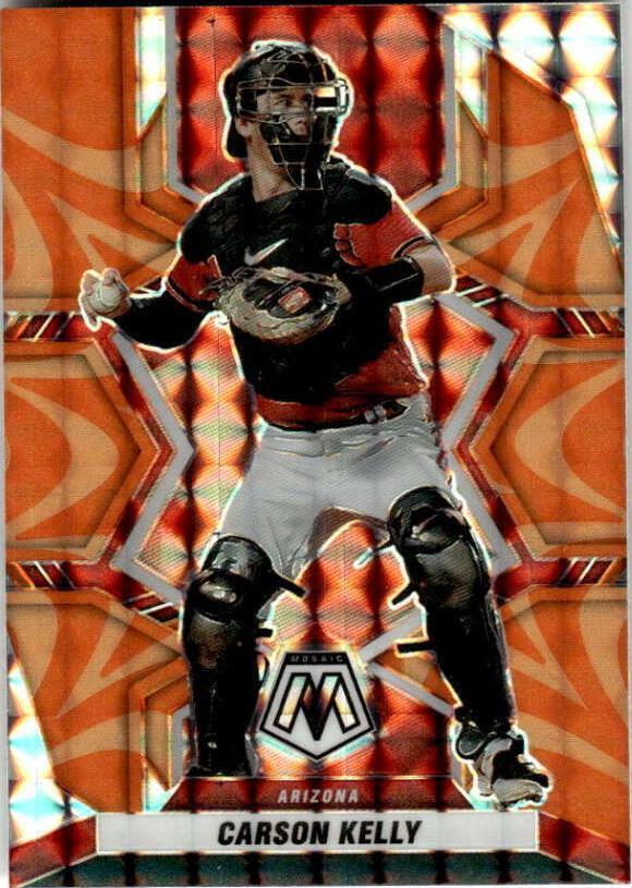 2022 Panini Mosaic - Carson Kelly #79 Reactive Orange Mosaic Prizm for sale online | eBay