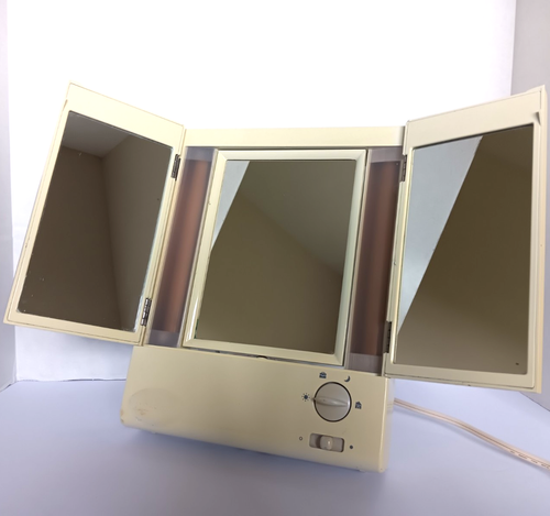 Remington VTG LM-8 True to Light Lighted Makeup 3-Way 5X Magnification ...