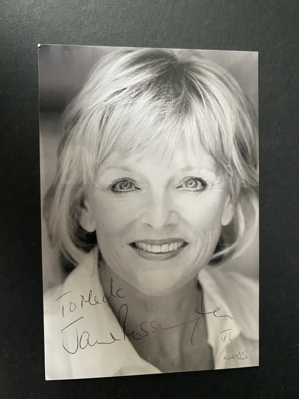 JANE ROSSINGTON - POPULAR ACTRESS - CROSSROADS - EXCELLENT SIGNED ...