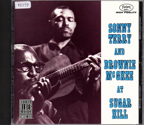 SONNY TERRY & BROWNIE McGHEE CD ORIGINAL BLUES CLASSICS " AT SUGAR HILL ...