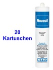 Novasil® S76 20 x 310 ml Hochtemperatur-Silikon Sehr elastisch Hohe ...