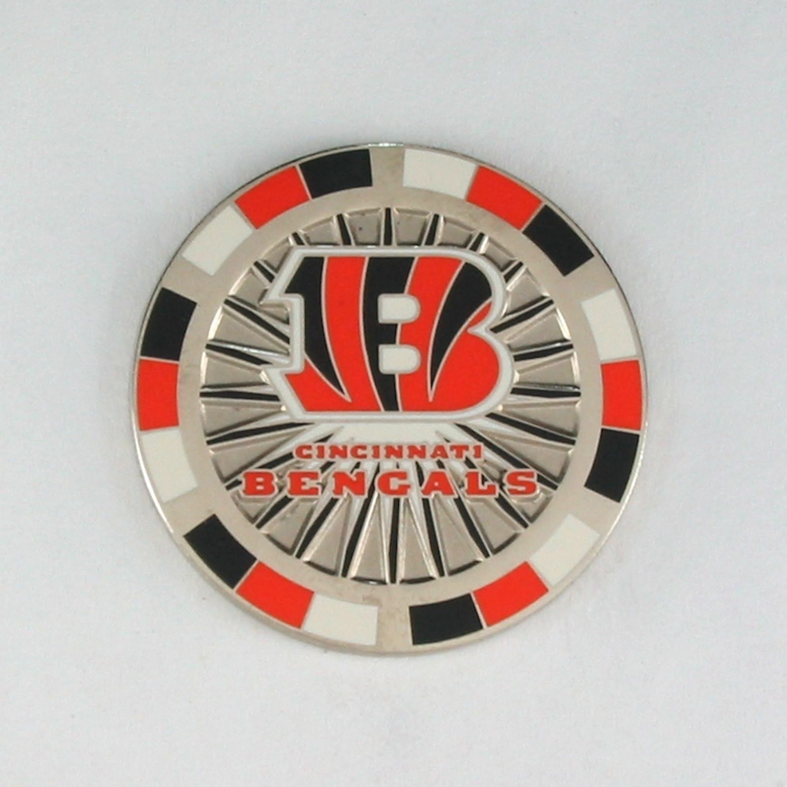 Cincinnati Bengals Casino Poker Chip Pin - NFL Licensed | eBay