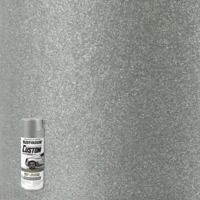 Metallic Silver Rust Oleum Automotive Custom Lacquer Spray Paint 11 Oz ...