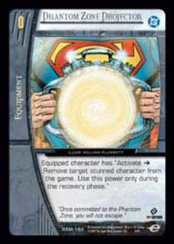 VS System: Phantom Zone Projector - Foil [Played] DC Superman Man of ...