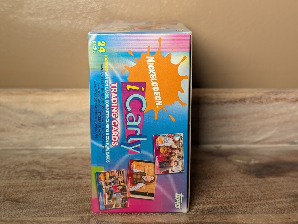 RARE 2009 Topps Nickelodeon iCarly Series Factory Sealed 24 Pack Hobby ...