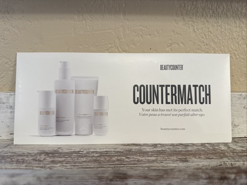 BeautyCounter CounterMatch 4 Piece Regimen Sampler Pack Set of 12 packs ...