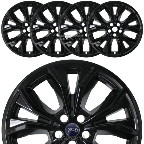 2020-2024 Ford Explorer XLT LTD Black 20" Wheel Skins Rim Covers Hub ...