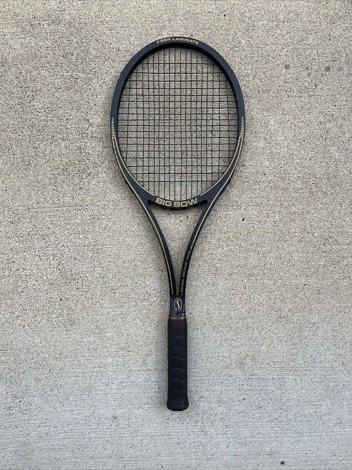 Vintage Spalding Big Bow Tennis racquet 4 3/8 | eBay