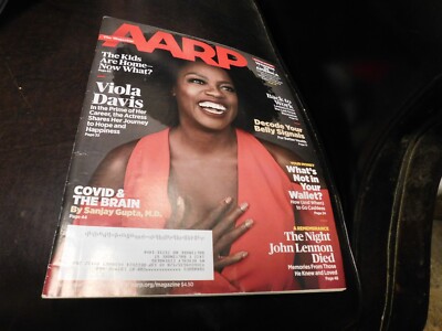 AARP Magazine Viola Davis December 2020 January 2021 | eBay