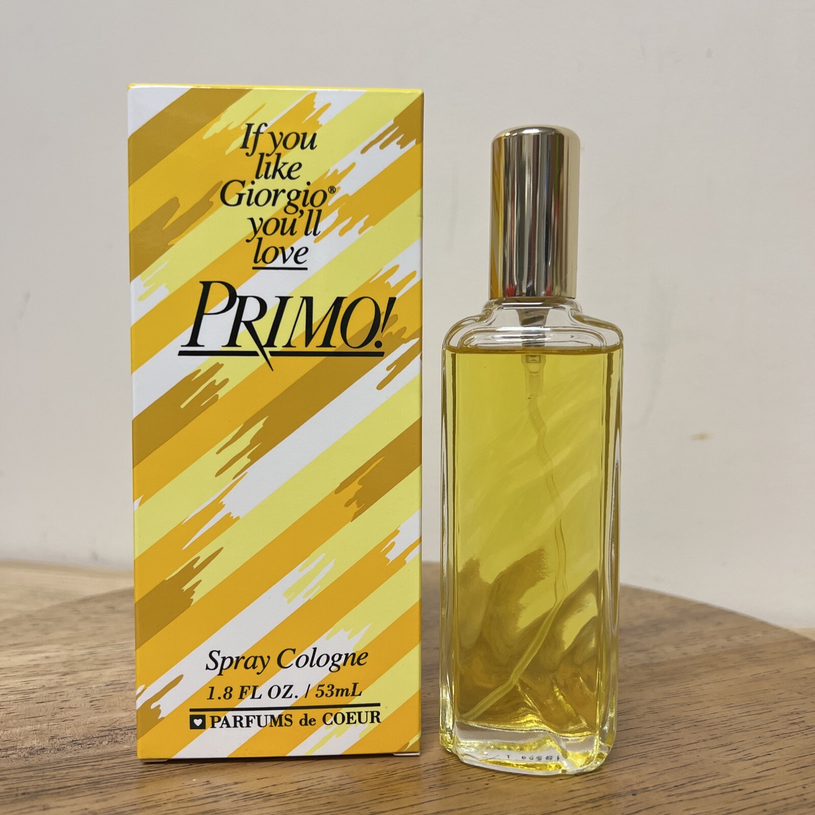 PRIMO Spray Cologne Parfums de Coeur 1.8 ounces New in box | eBay