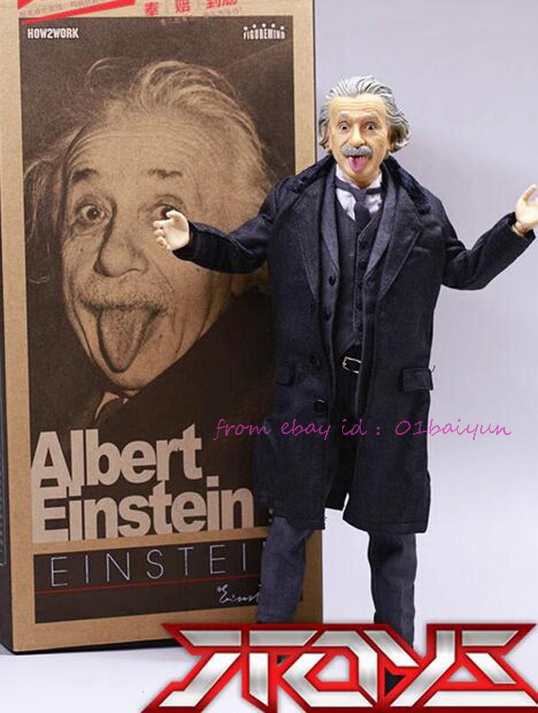 Albert Einstein In Color Tongue