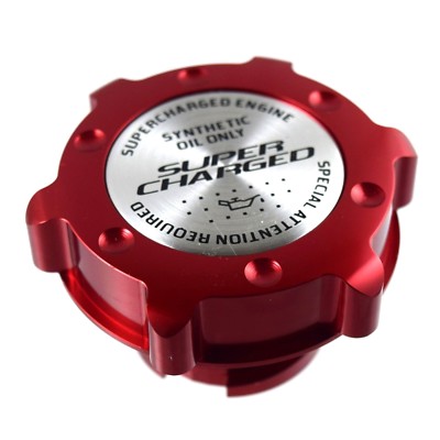 Red Oil Cap Filler Racing Billet Aluminum Fits LS1 LS2 LS3 LS6 Super ...