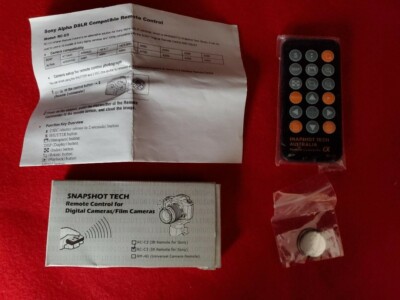 Snapshot Tech Camera Remote Control for Digital Cameras/Film Cameras ...