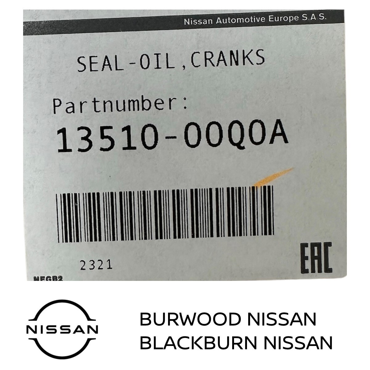 GENUINE NISSAN NAVARA D23 NP300 M9T YS23 FRT CRANKSHAFT SEAL & TOOL ...