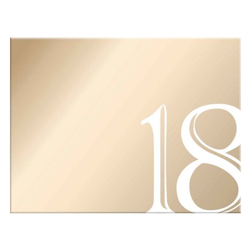 18th Rose Gold Guest Signing Book With Gold Text 23x18cm Birthday ...