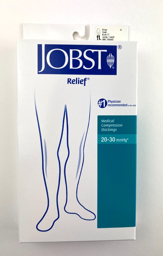 SMALL - Jobst Relief Medical Compression Stockings Knee CT 20-30mmHg ...