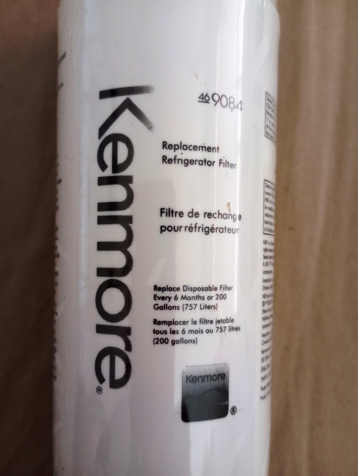 2X Kenmore 9084 Replacement Refrigerator Water Filter - White ...