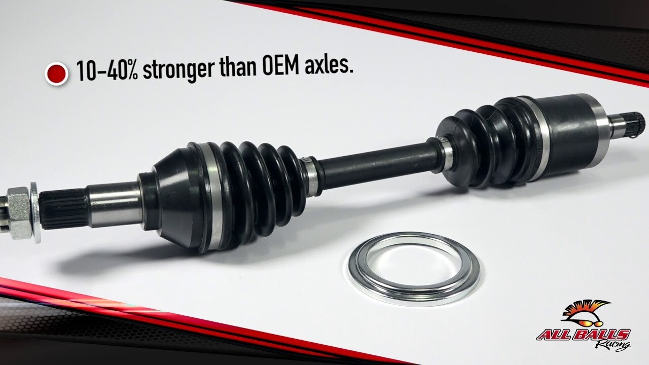 Heavy Duty 8 Ball Rear Right Axle for 2020-2021 Can-Am Defender 1000 ...