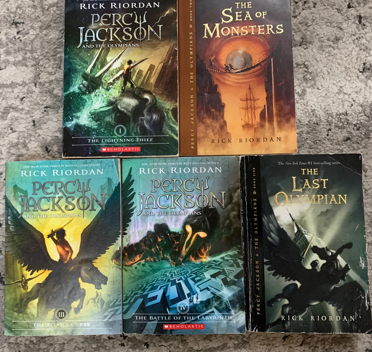 Percy Jackson And The Olympians Series