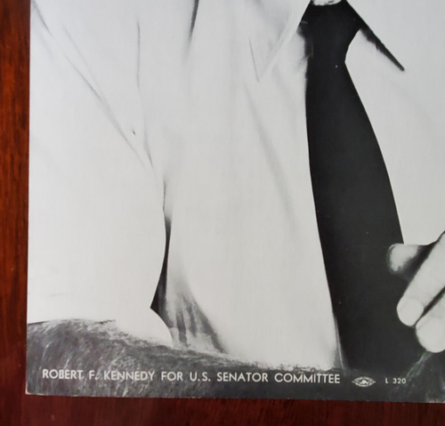 Let's Put Bob Kennedy To Work For New York 1964 Campaign Cardboard ...