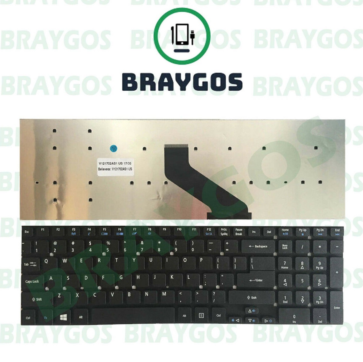 For Acer ASPIRE V3-771 V3-571 V3-771G V3-571G V3-551 VA70 US Laptop ...
