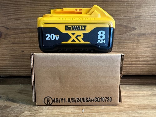 Dewalt DCB208 8AH 8 Amp Hour 20V 20 Volt Battery New Genuine 2024 OEM ...