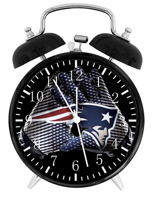 New England Patriots Alarm Desk Clock Home or Office Decor F108 Nice ...