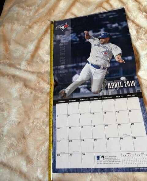 MLB Toronto Blue Jays 16 Month 2019 Wall Calendar Garcia Stroman ...
