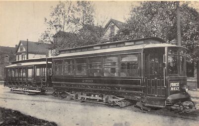 J48/ Buffalo New York Postcard Chrome Trolley Railway I.R.C. Car 41 | eBay