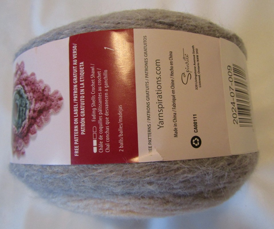 Caron Colorama Halo Yarn Tin & Tan - 481 Yards - Acrylic Blend - #5 ...