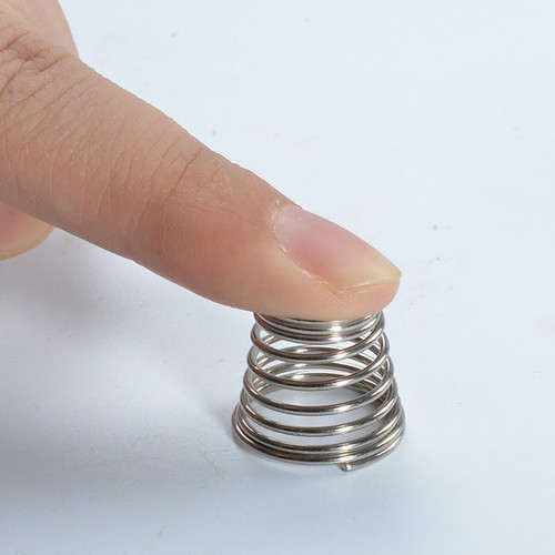 Wire Dia 0.4mm-2mm 304 Stainless Steel Conical Cone Compression Spring ...