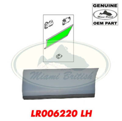 LAND ROVER REAR DOOR OUTSIDE MOULDING PRIMED LH LEFT RANGE LR006220 OEM ...