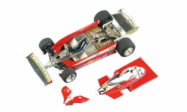 Tameo TMK335 Ferrari 312 T3 - 1978 - White Metal Car Kit - Scale 1:43