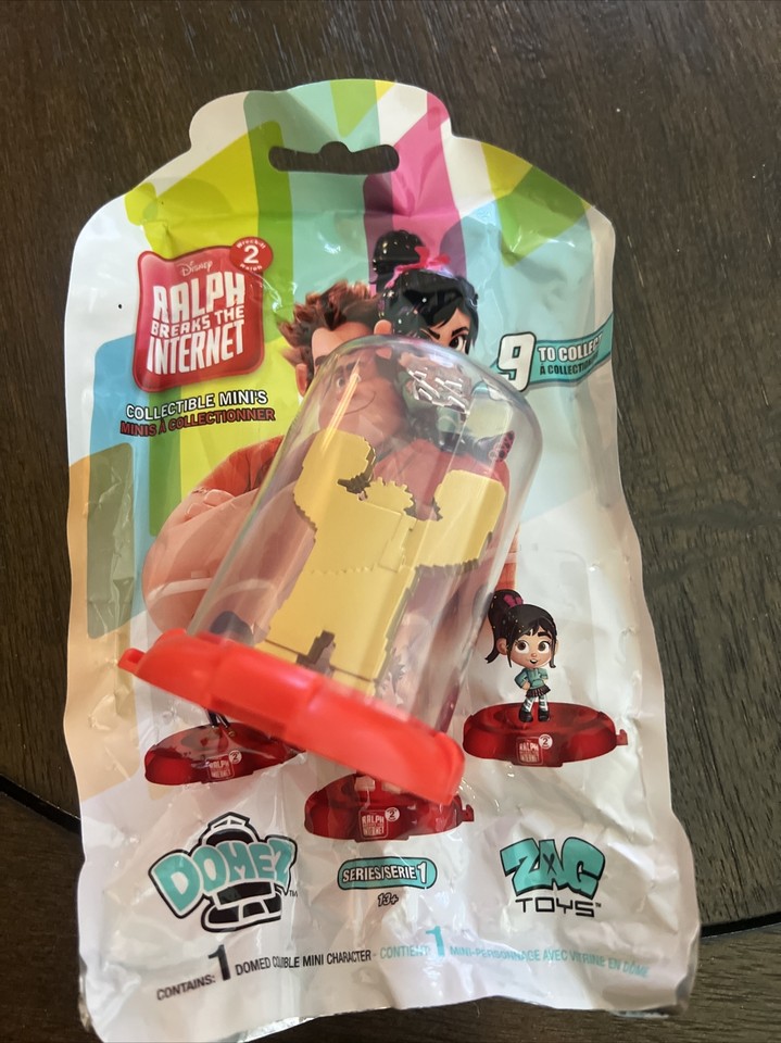 Wreck It Ralph 2 Domez 8 Bit Ralph Gold Chase Figure Plastic Done Chase ...