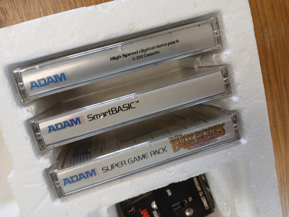 Colecovision Coleco ADAM Family Computer System Printer & Keyboard CIB ...