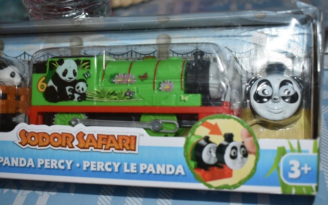 2020 Thomas & Friends Sodor Safari Panda Percy Motorized Engine ...