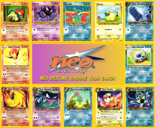 Pokémon Neo Destiny Set Unlimited - Choose Your Card! 2002 Vintage WoTC ...