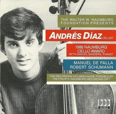 MANUEL DE FALLA ROBERT SCHUMANN - Andres Diaz: Manuel De Falla; Robert ...
