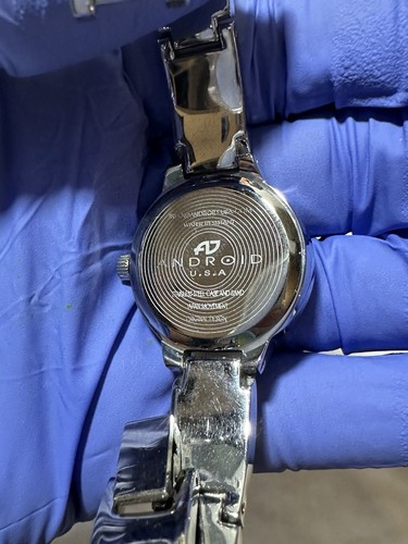 Android USA stainless steel water resistant watch | eBay