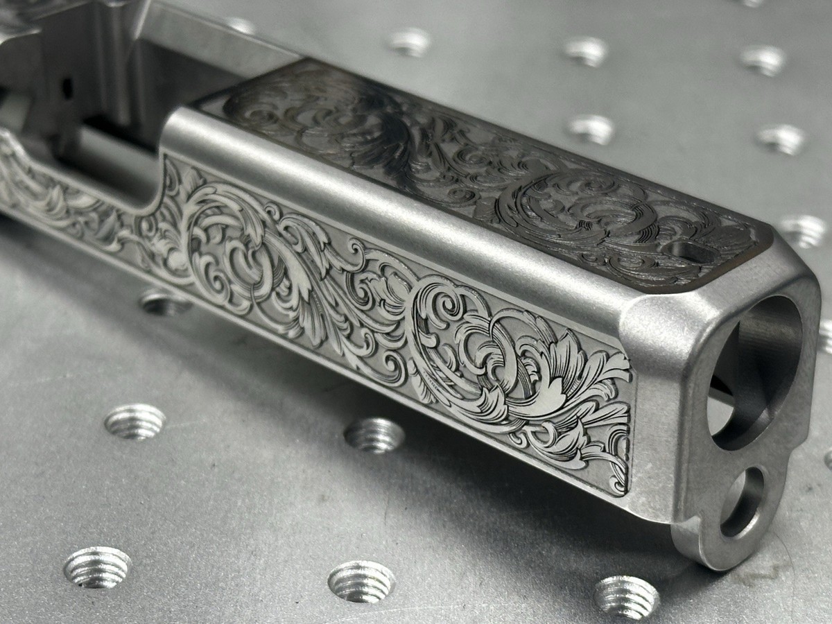 Custom Pistol Slide Engraving