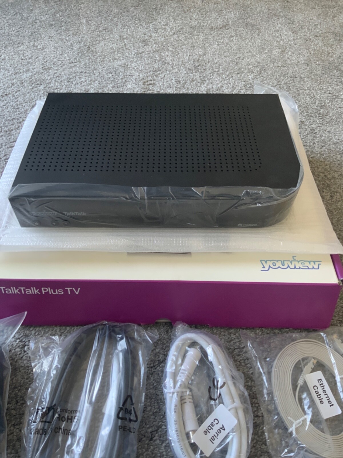 TalkTalk YouView DN372T 320GB 1080p Freeview HD Box - Black for sale ...