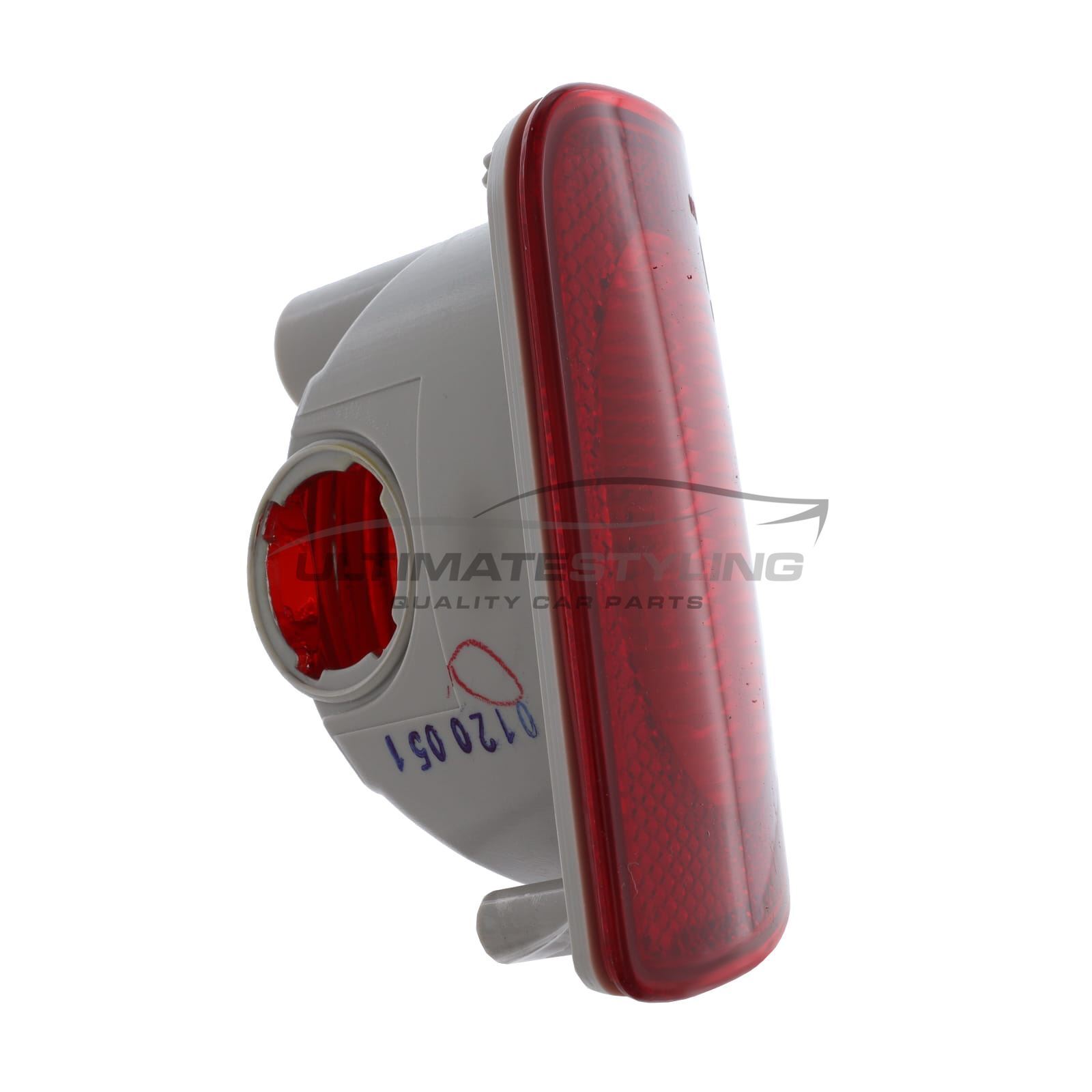 Renault Kangoo Rear Fog Light 2008-2023 Van Tail Lamp Back Drivers Side ...