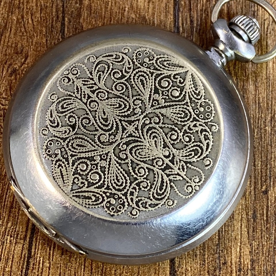 Molnija Filigree design pocket watch quartz vintage Soviet Era USSR | eBay