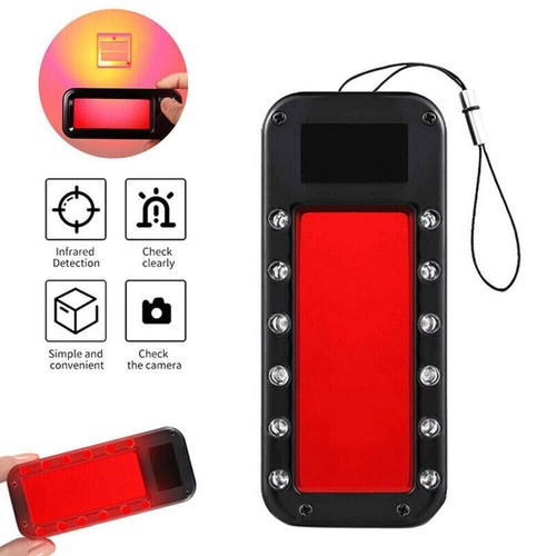 Portable anti-spy hidden camera Laser detector Finder with LED lights ...