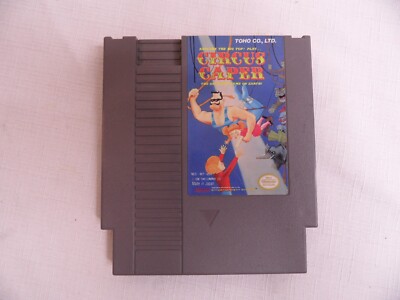 Circus Caper NES Nintendo Entertainment System Game Original AUTHENTIC ...