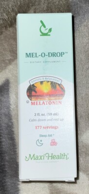 Maxi Health Mel-O-Drop Melatonin Liquid Vanilla & Raspberry natural ...