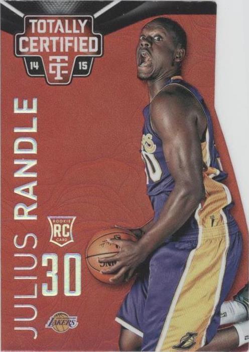 2014-15 Panini Totally Certified - Julius Randle #147 Platinum Red Die ...