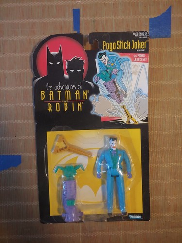 The adventures of Batman and Robin Pogo Stick Joker Action Figure | eBay