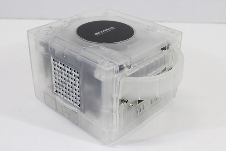 Nintendo GameCube Clear Console Region Switch GC NTSC-U/C & J PLAY US ...