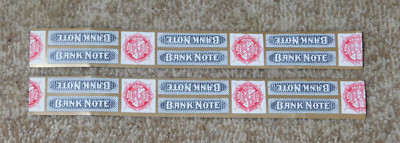 2 NEW 9" Antique Bank Note Cigar Labels | eBay